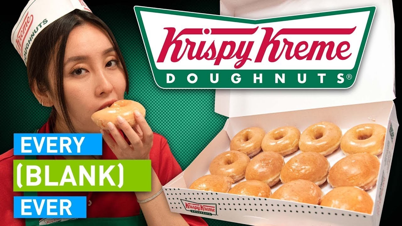 Cada Krispy Kreme de Siempre - YouTube