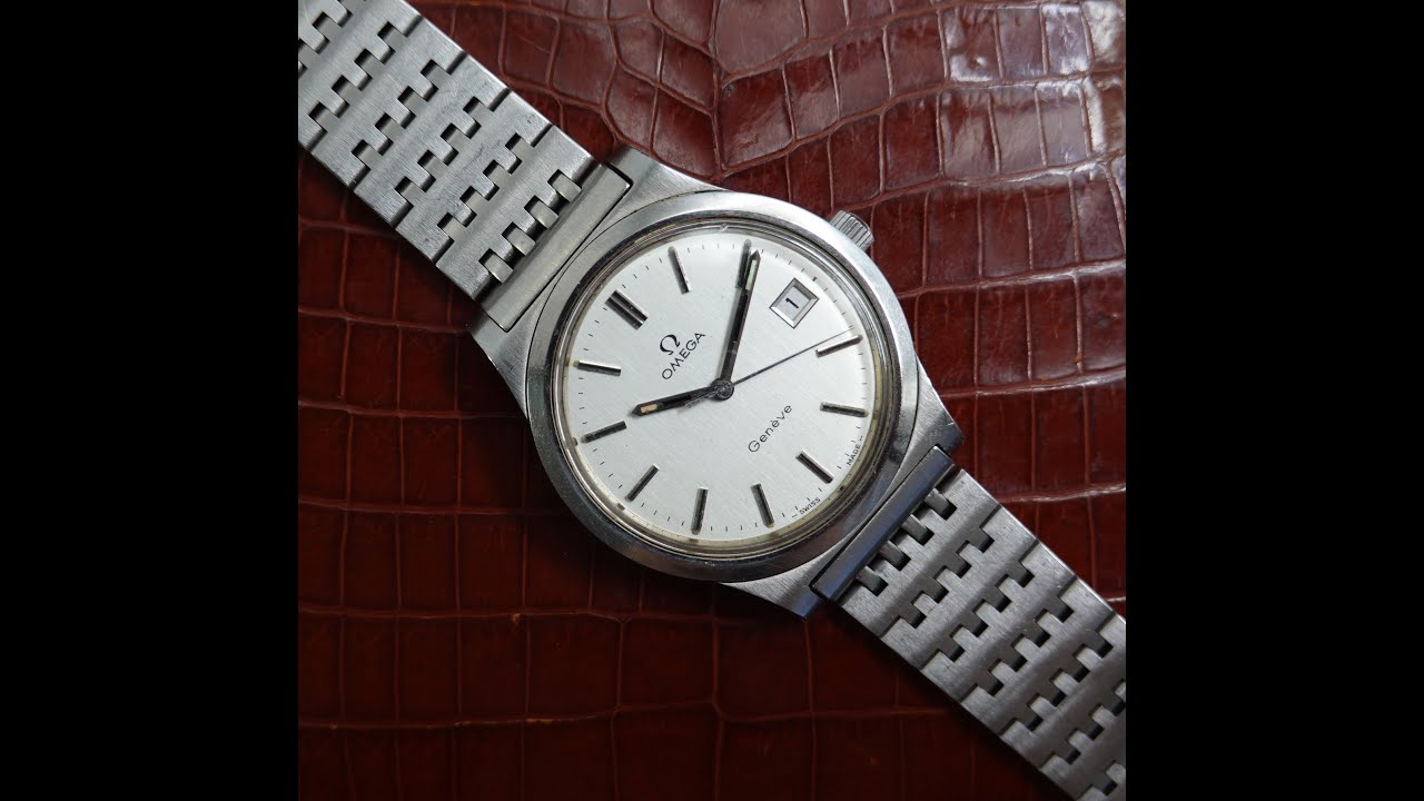 1972 Omega Geneve men's vintage manual wind watch. Model reference 136. ...