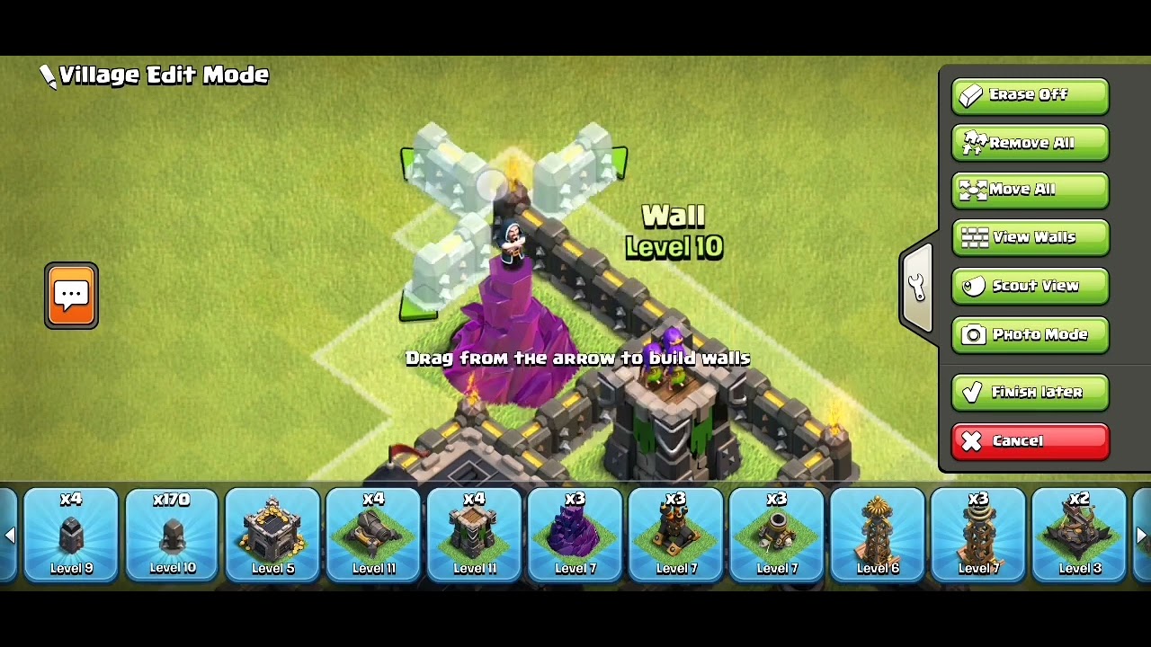 crash of clan base - YouTube