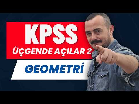 Üçgende Açı 2 KPSS Geometri