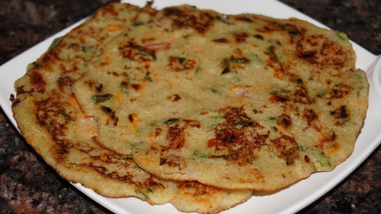 Oats Rava Chilla | Oats Suji Chilla | Oats Chilla Recipe | Healthy ...