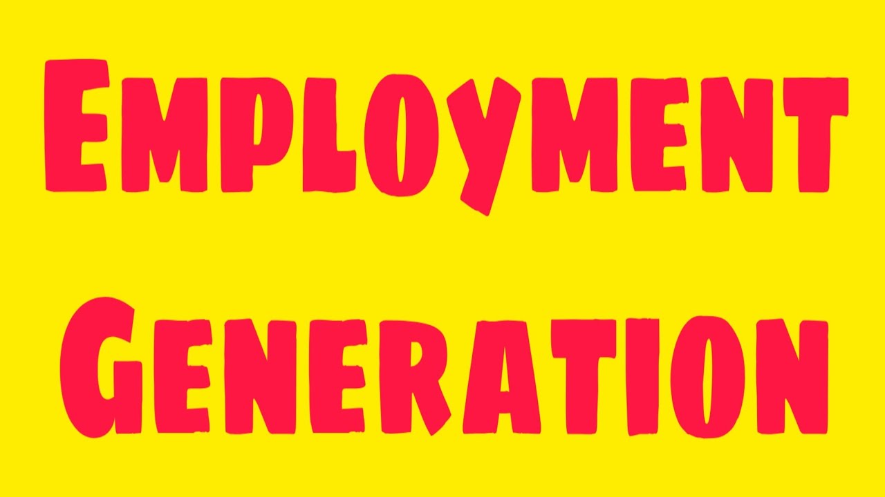 Introduction to Employment Generation and schemes part-1class10th/NCERT ...