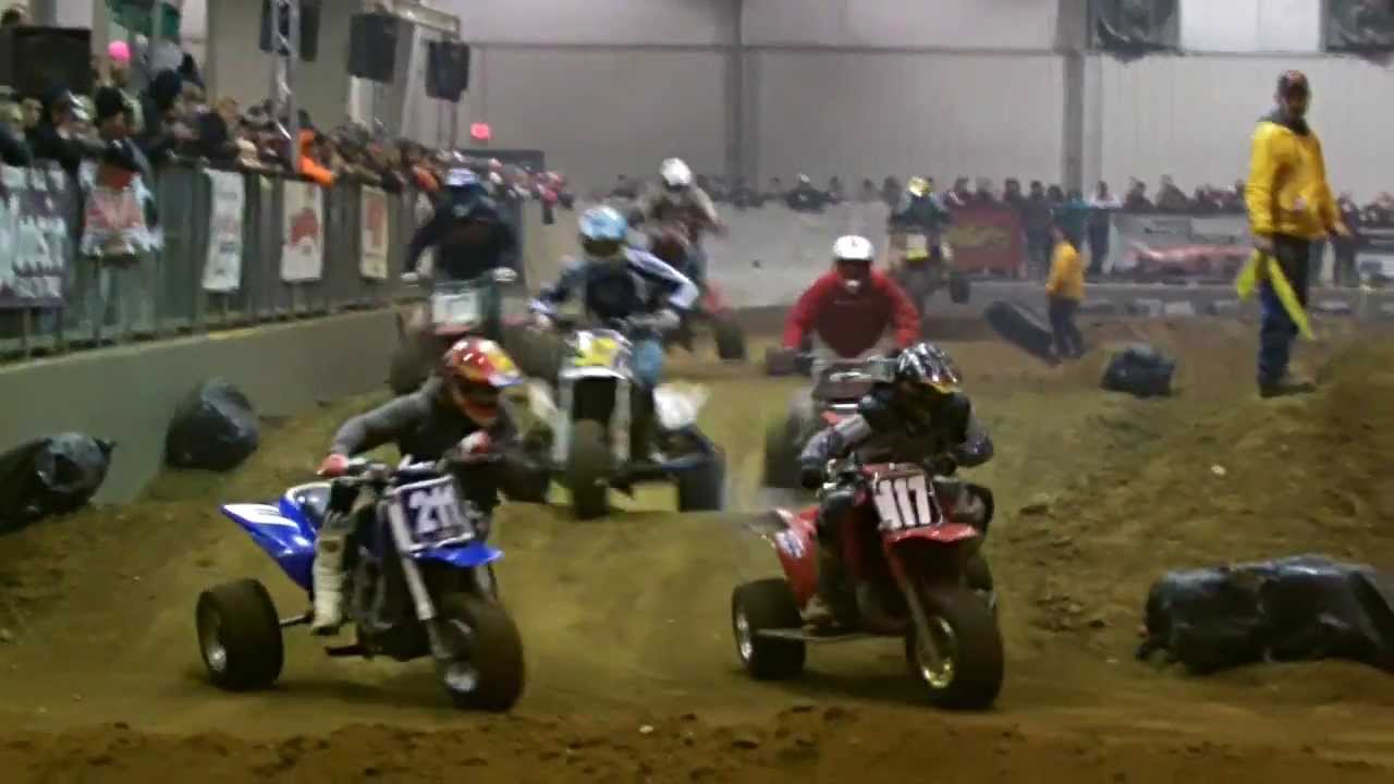2014 February Summit Indoor Motocross 3 Wheeler Group 1 Main Event OTC ...