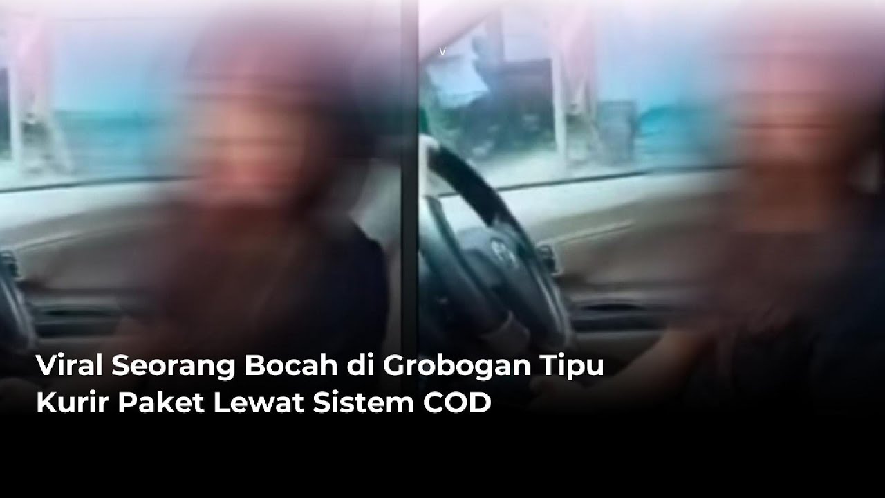 Viral Seorang Bocah di Grobogan Tipu Kurir Paket Lewat Sistem COD - YouTube