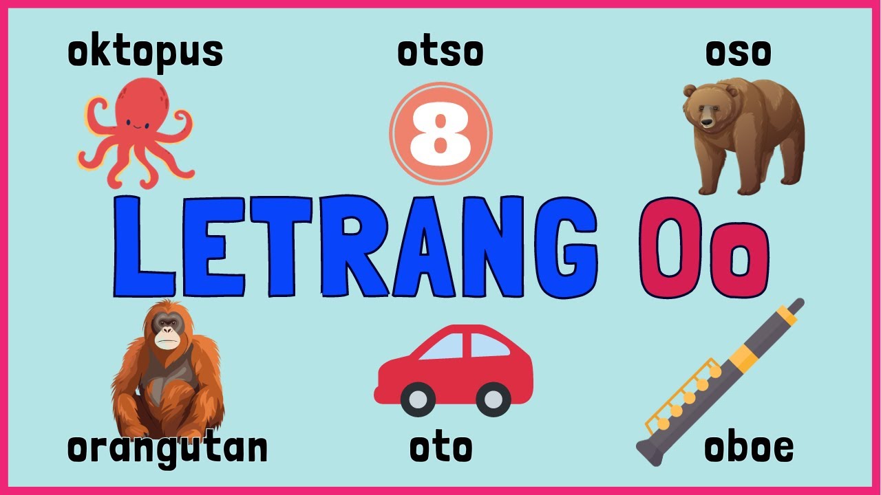 PAG-AARAL ng LETRANG /Oo/ -- TUNOG, SALITA at LARAWAN --Pagsasanay sa ...