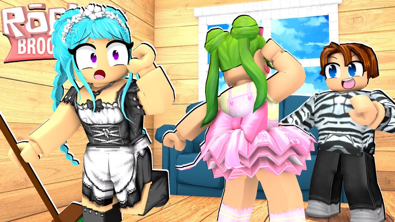 🧹24 HORAS SIENDO LA SIRVIENT4 DE KAROLA20 ¿ME PERDONA? - BROOKHAVEN ...