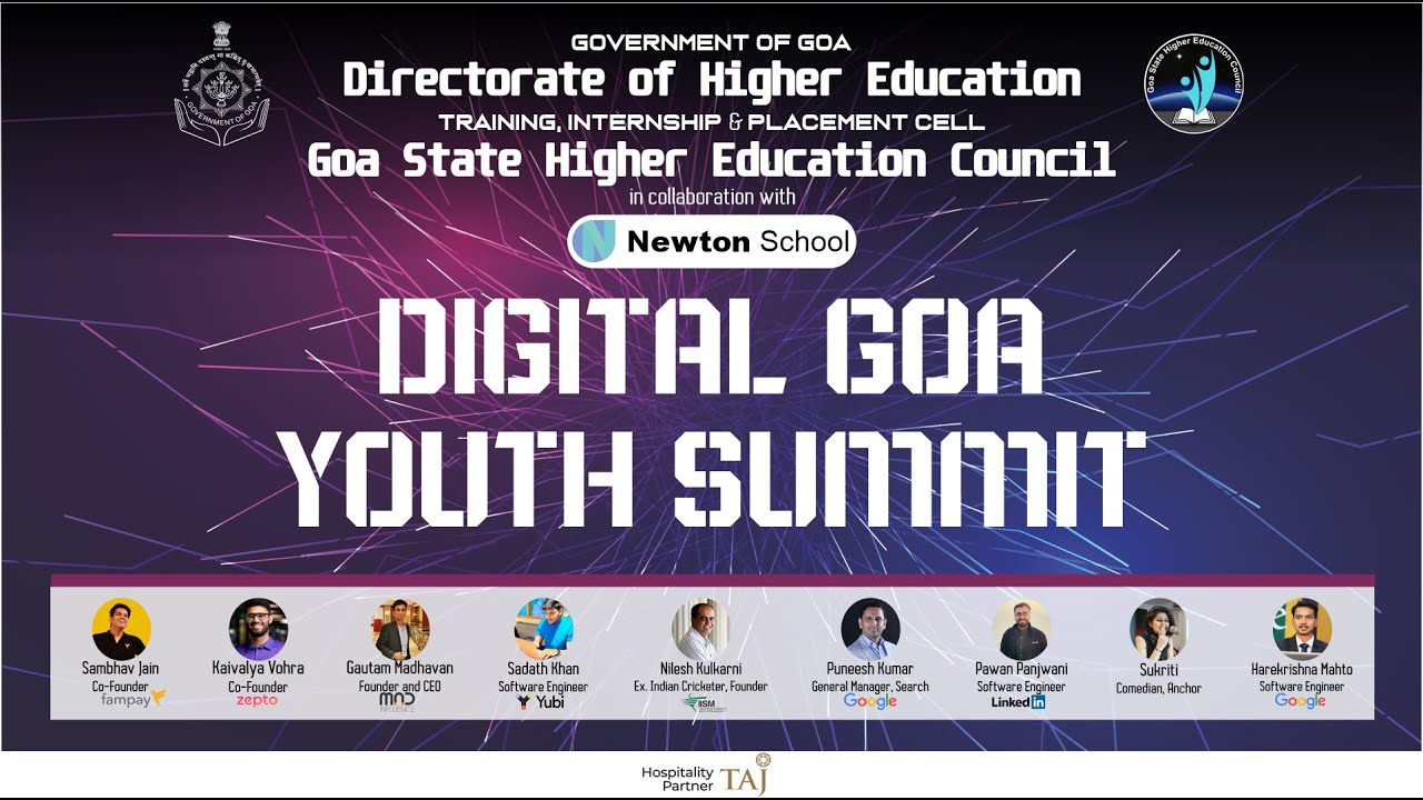 Digital Goa Youth Summit (Afternoon Session) - YouTube