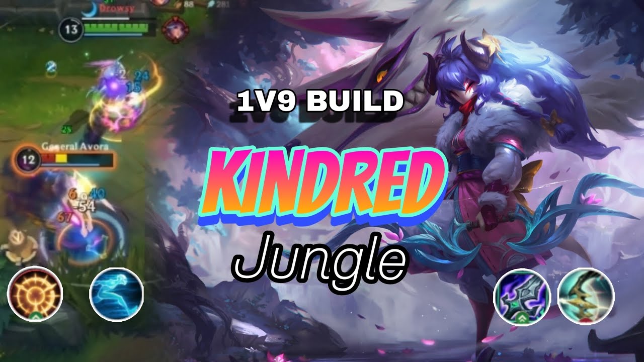 THIS NEW KINDRED JUNGLE BUILD IS ABSURD!! WILD RIFT PATCH 5.1B KINDRED ...
