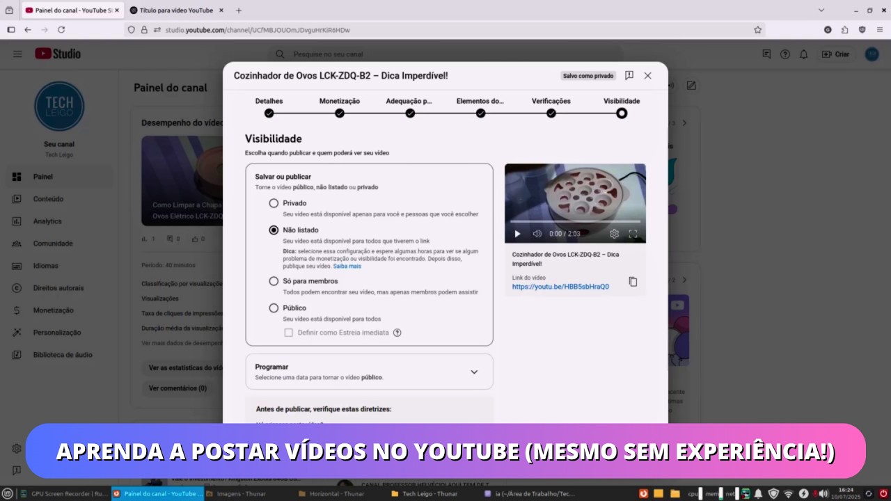Aprenda a Postar Vídeos no YouTube - Vídeo Essencial! - YouTube