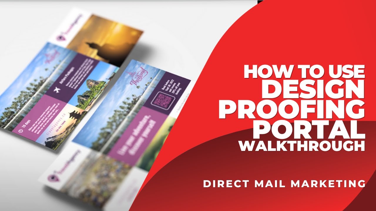 How To Use The Design Proofing Portal - Full Walkthrough - YouTube