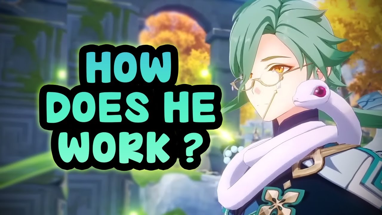 Baizhu Talents & Kit & Roles Explained | Genshin Impact 3.6 - YouTube