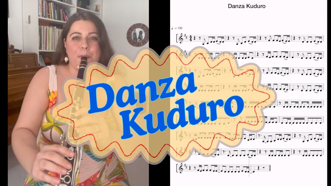 Danza Kuduro Clarinet Play along - YouTube