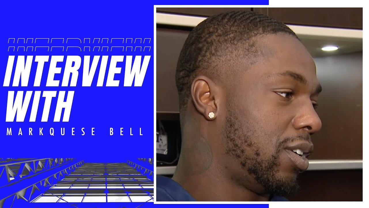 Markquese Bell Locker Room: My Number One Supporter | #DALvsCAR ...