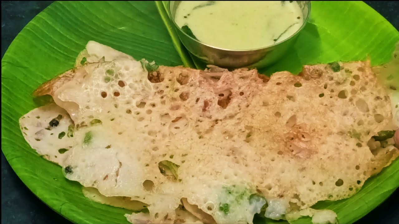 Rava Dosa Recipe In Tamil | Instant Crispy Onion Rava Dosai | How To ...
