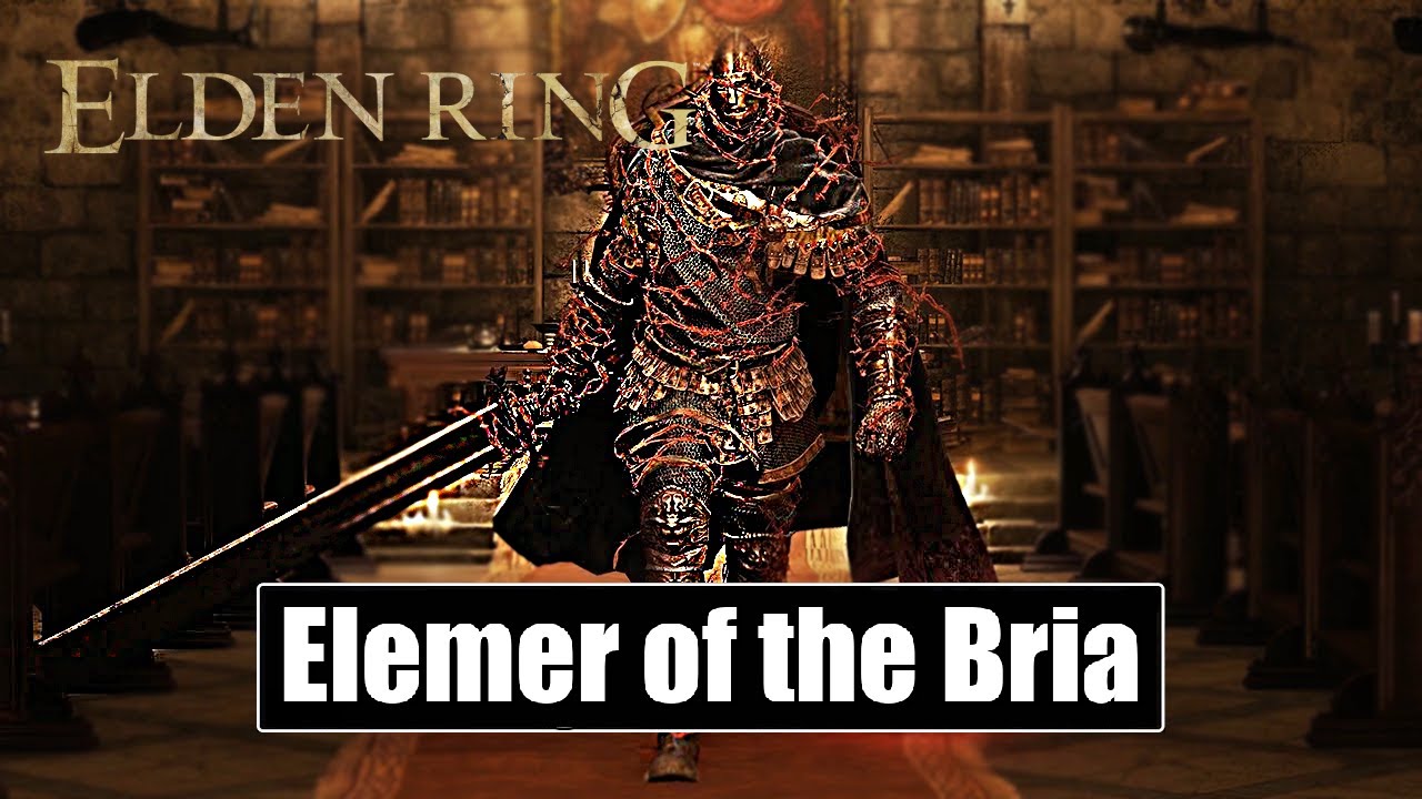 Elemer of the Briar Boss Fight - Elden Ring [No Damage] PlayStation 5 [The Shaded Castle] - YouTube