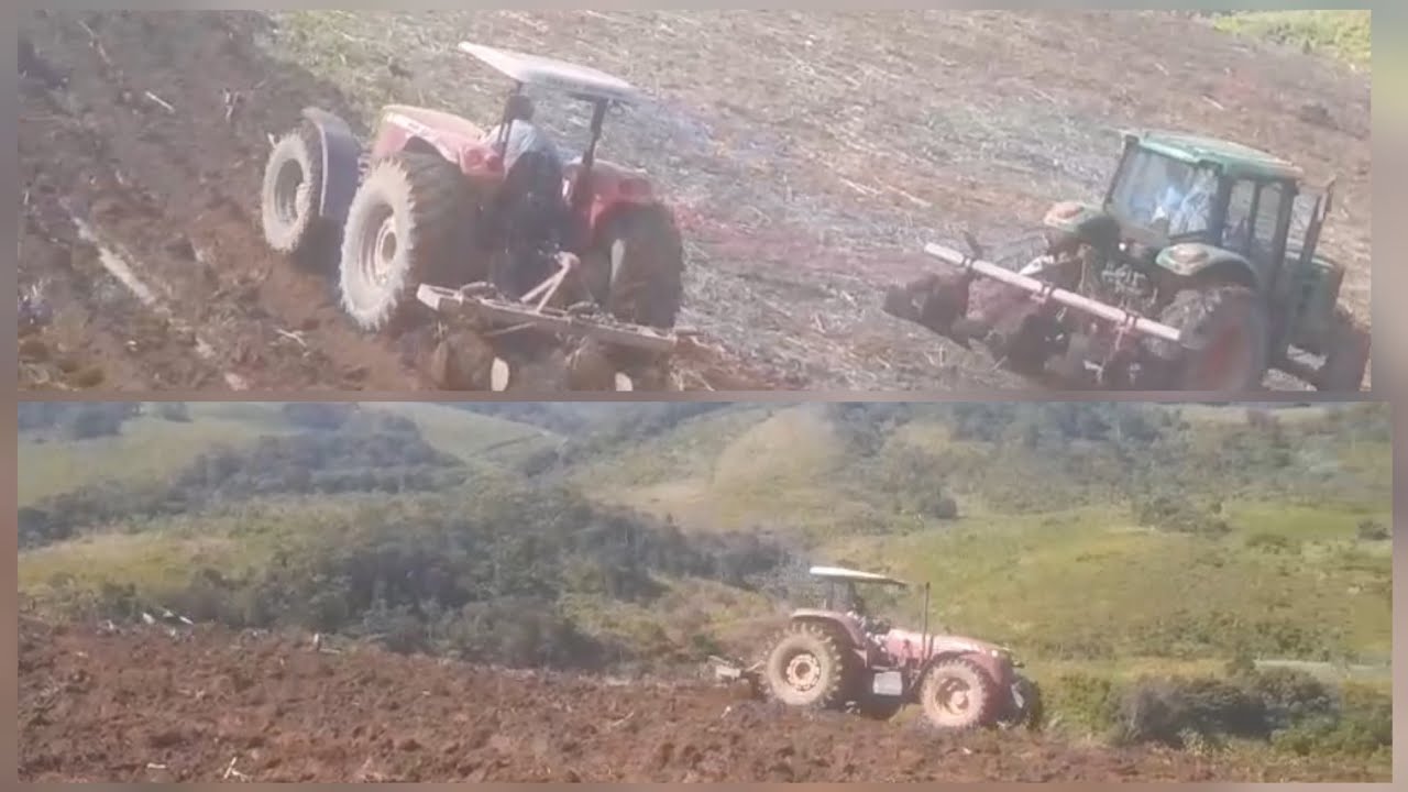 Tratores Sucando Terra No Eng: Matapiruma De Cima grupo JB - YouTube