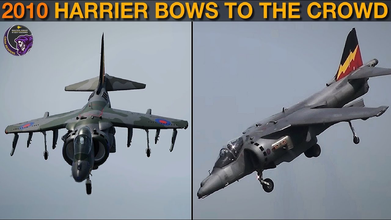 2010 RAF Harrier "Bows To Crowd" During Display At Biggin Hill | DCS ...