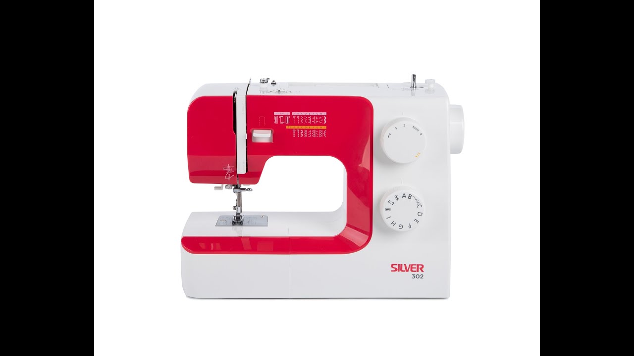 Silver 302 Sewing Machine Features - YouTube