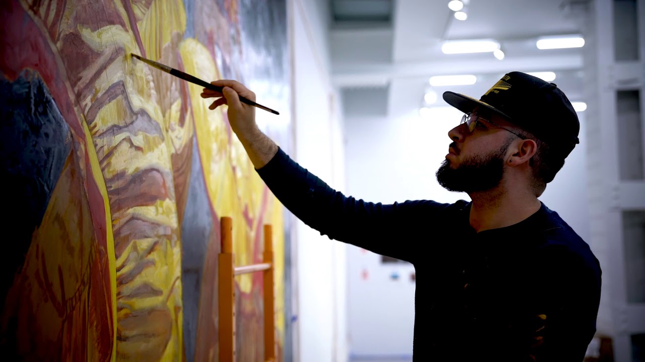 NICOLAS V. SANCHEZ - Painting Process and Inspiration behind Folklorico ...