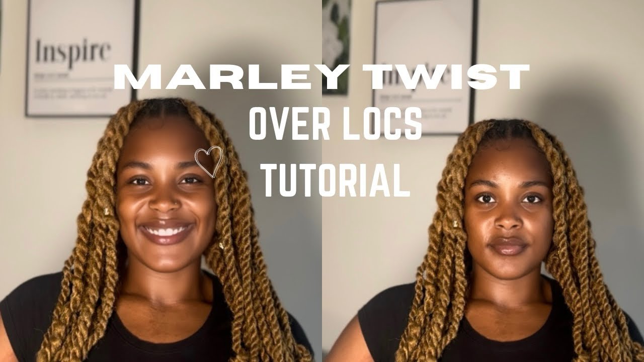 🫶🏾 MARLEY TWIST OVER LOCS TUTORIAL | simply rushell - YouTube