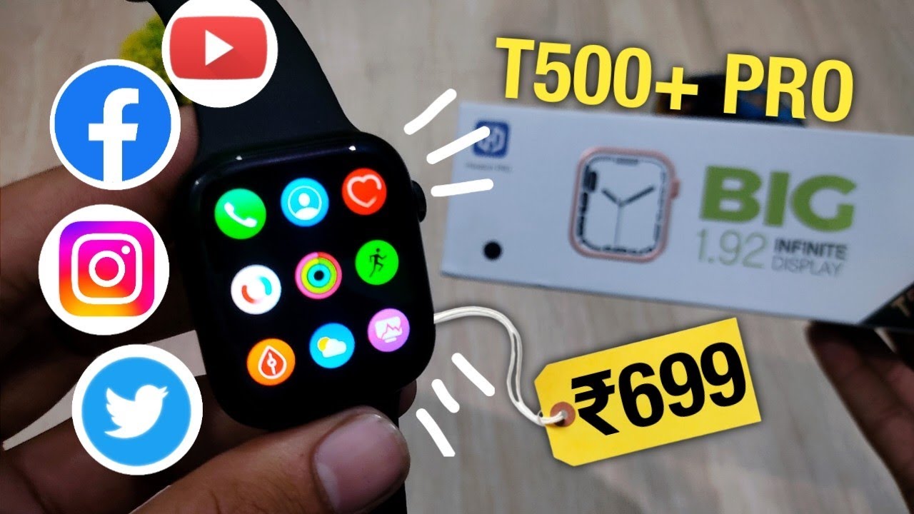 Best Series 8 Clone Under ₹700 😲 || This Smart Watch Has Unique Menu ...