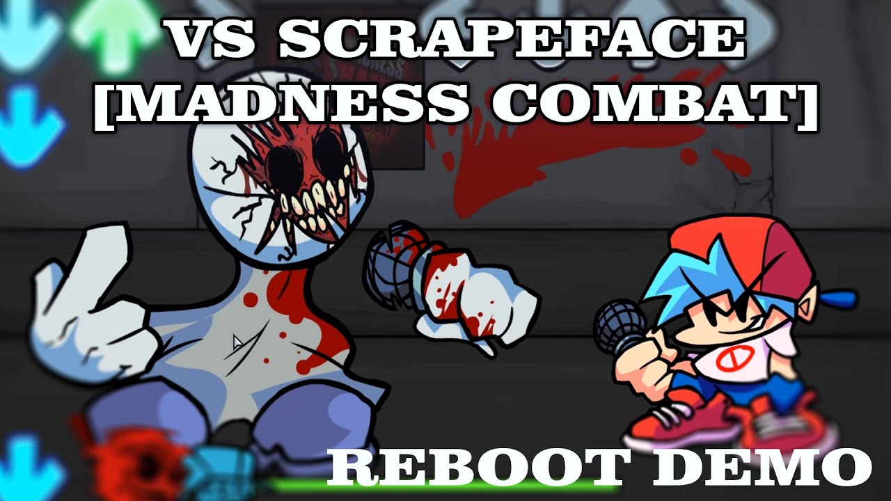 Vs ScrapeFace Phase [DEMO] - Friday Night Funkin' Madness Combat Mod ...