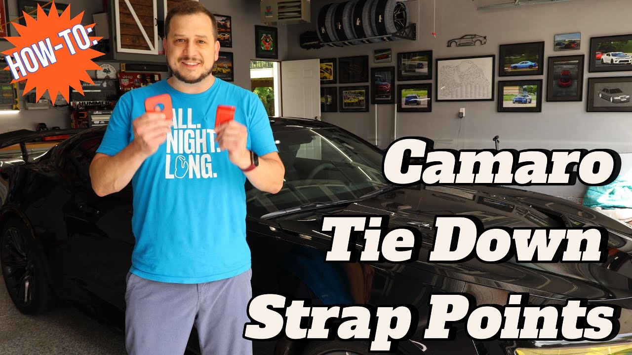 How-To: Camaro Tie Down Strap Point Install - YouTube