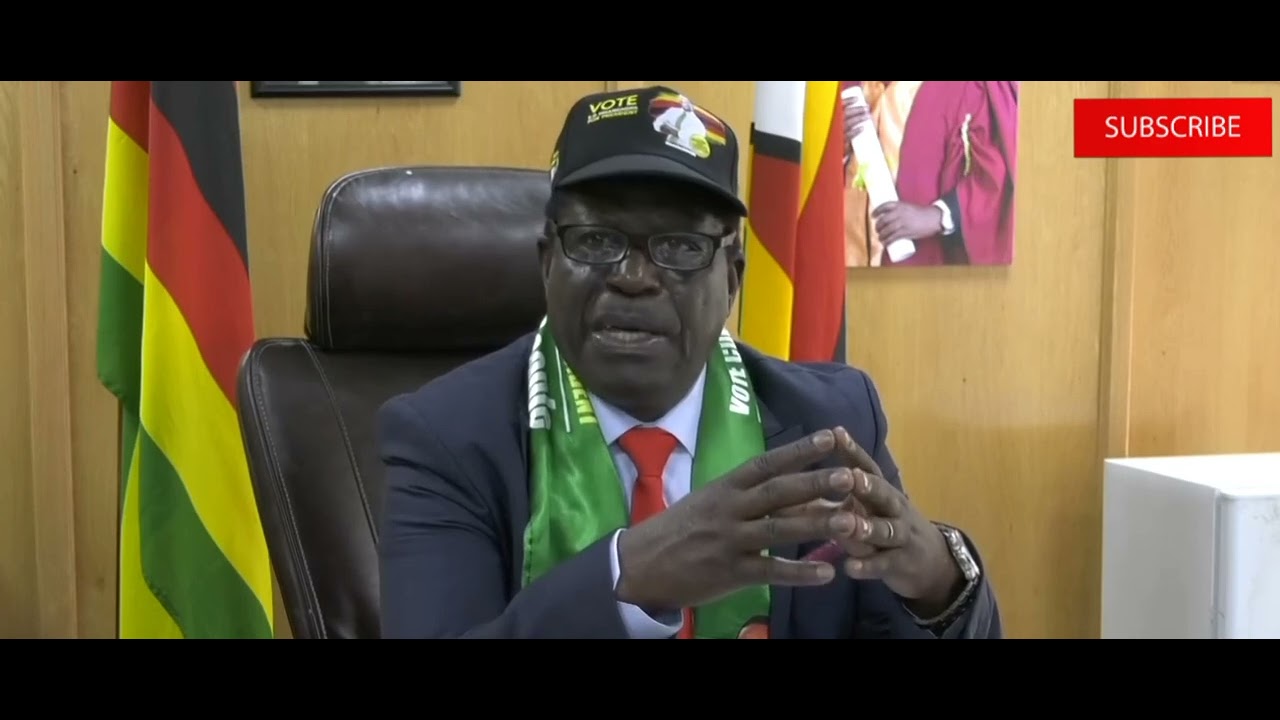 #ZANU PF Commissar Mike Bimha press briefing on by-elections .#ZANU PF ...