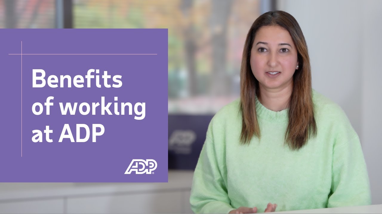 Benefits of working at ADP - YouTube