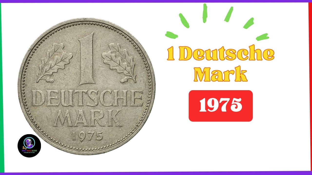 1 DEUTSCHE MARK 1975 F (Germany Coin) - YouTube