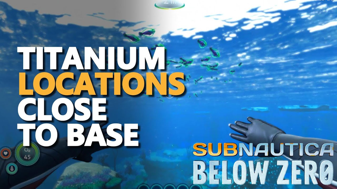 Titanium Locations Subnautica Below Zero - YouTube
