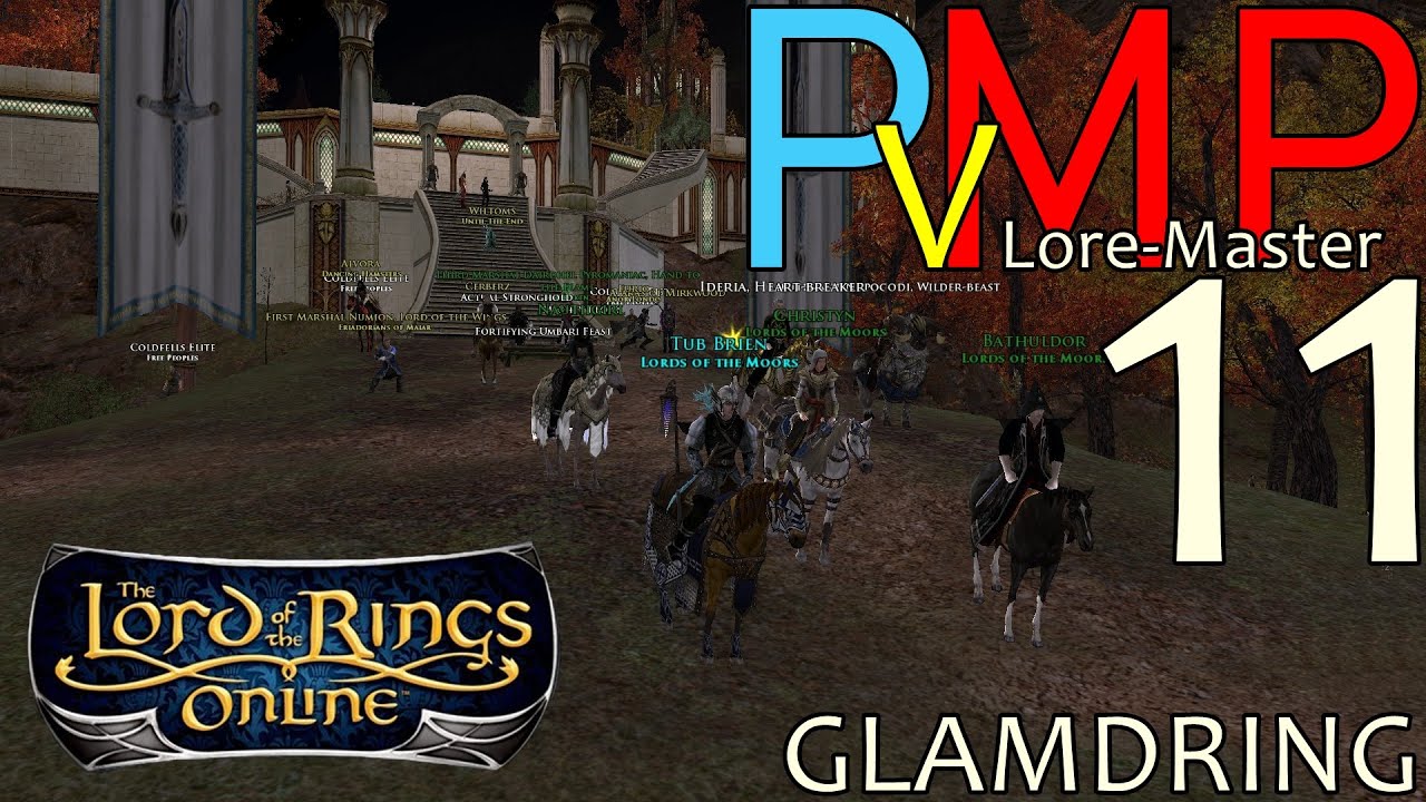 Lotro (Glamdring) Lore Master PvMP 11 - YouTube
