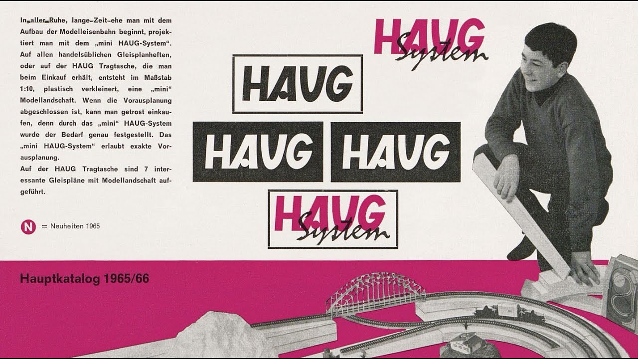 haug 1965 1966 catalogue - YouTube