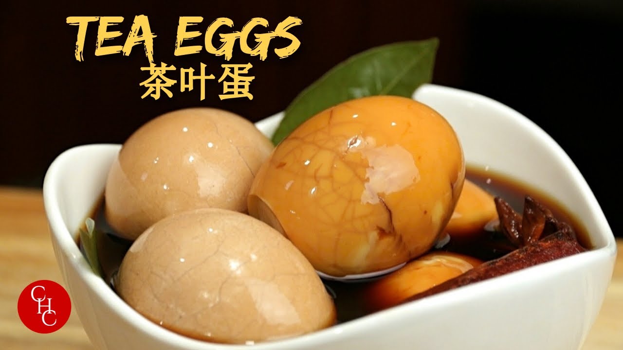 Tea Eggs, simple to make and so flavorful | 茶叶蛋 - YouTube