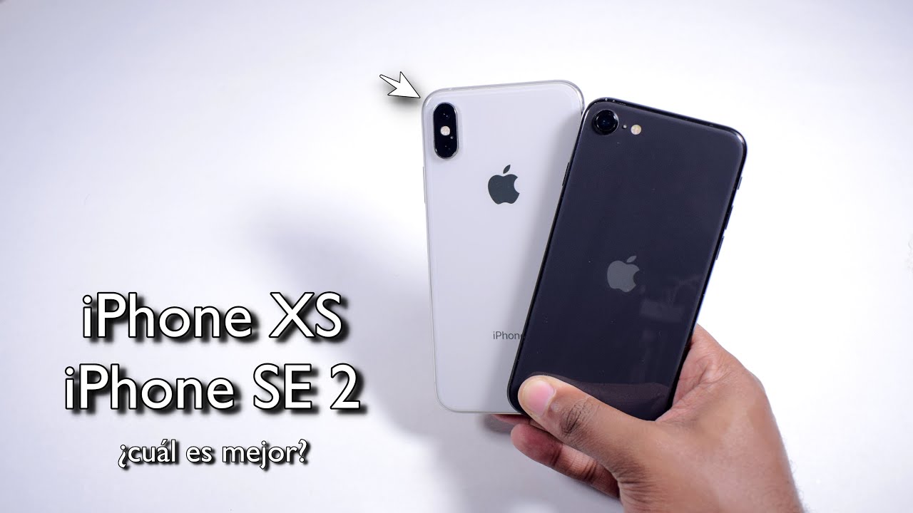 iPhone XS vs iPhone SE 2020 COMPARACIÓN 🔥 ¿cuál COMPRAR para el 2023 ...