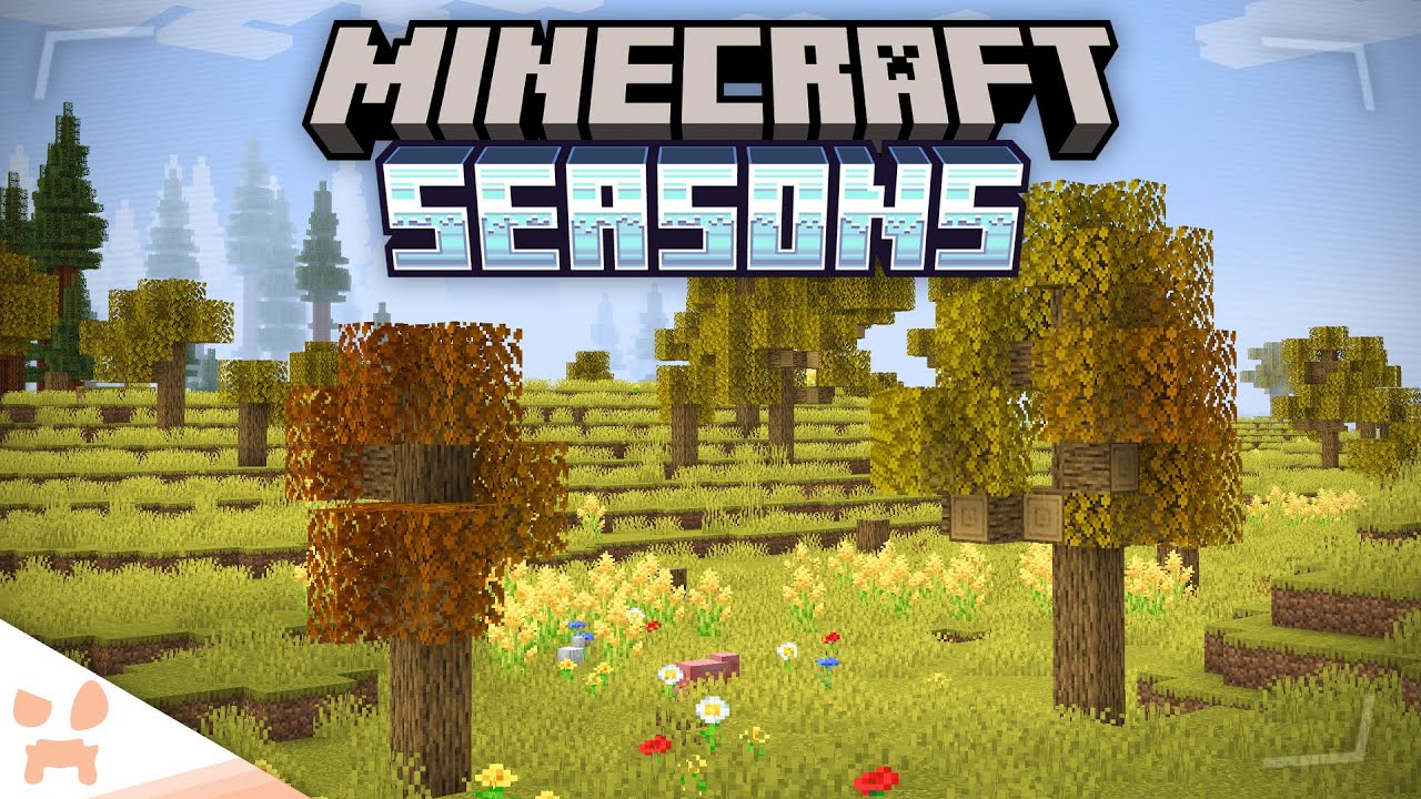 testing seasons in minecraft and spring update talk + rumors - YouTube