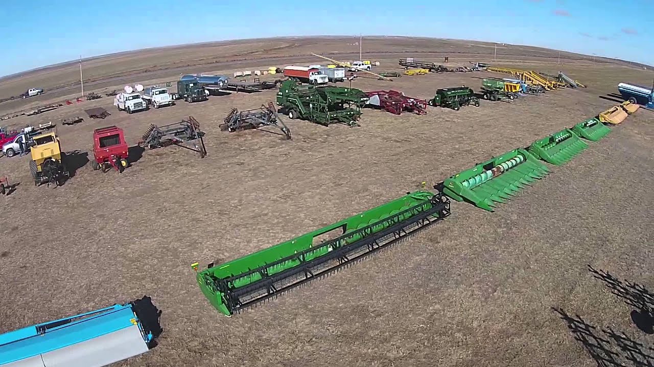 FARM MACHINERY & EQUIPMENT AUCTION - YouTube