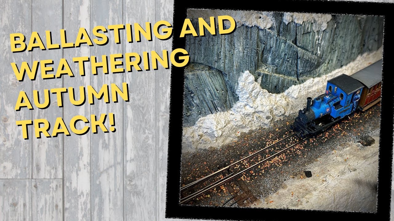 Upgrade your model railway track with this ballast tutorial! - YouTube