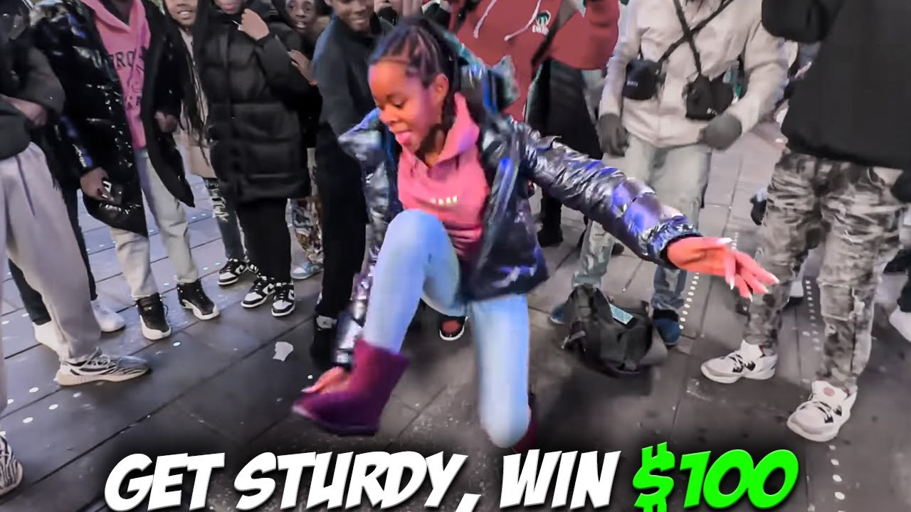 Giving People $100 to Get Sturdy in NYC! - YouTube
