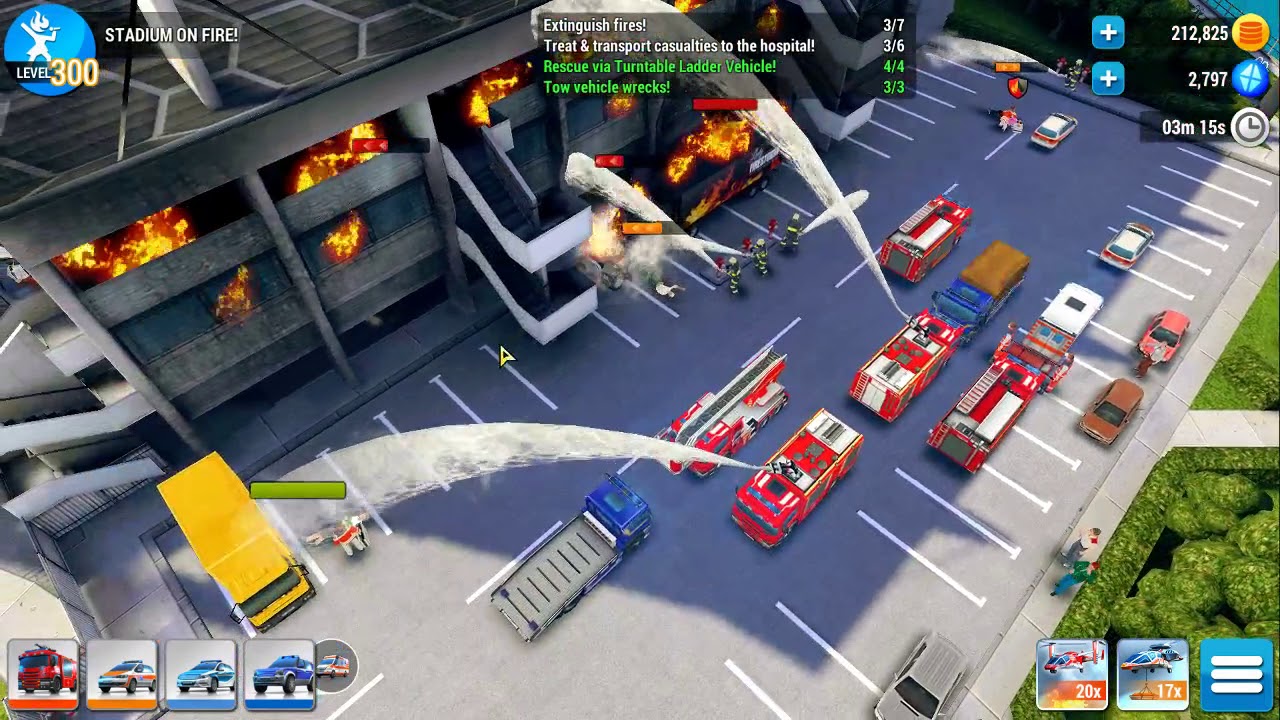 Emergency HQ - Stadium on fire! - YouTube