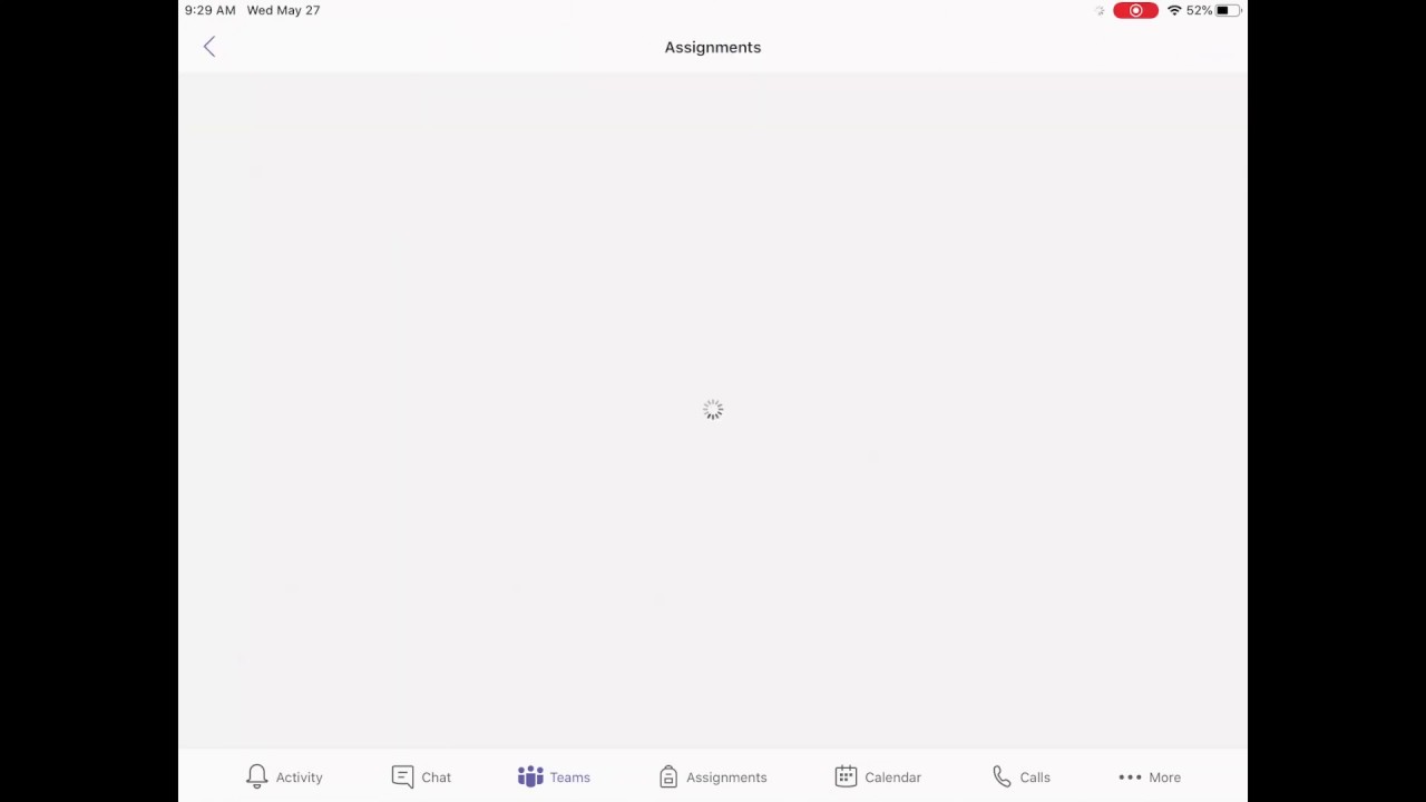 Teams: Turning in an assignment on an iPad - YouTube