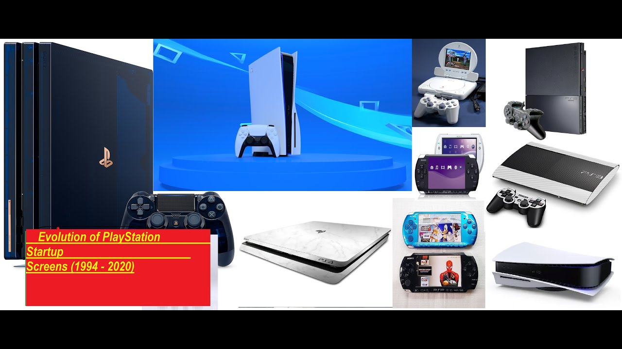 Evolution of PlayStation Startup Screens-[1994 - 2020] - YouTube