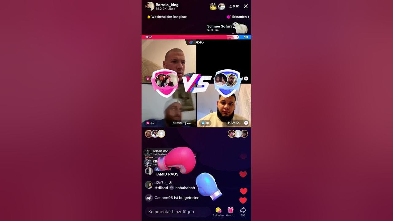 Barello TikTok Live Unterhaltung ️ - YouTube