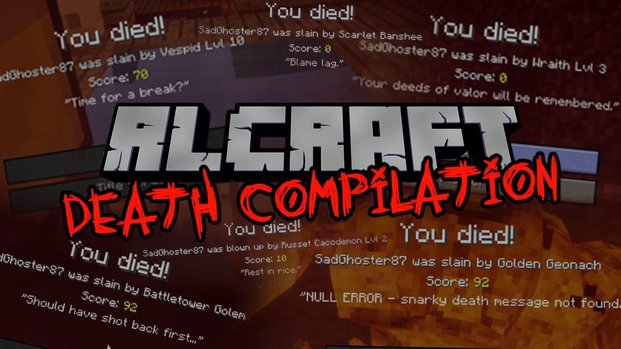 RLCraft Death Compilation (Season One) - YouTube