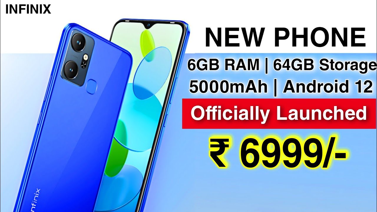 Infinix New Mobile Phone Launched With 6GB RAM 🔥 First Look, Price ...