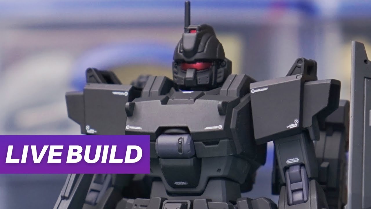 Sunday sanding, Gundam build and chill. - YouTube