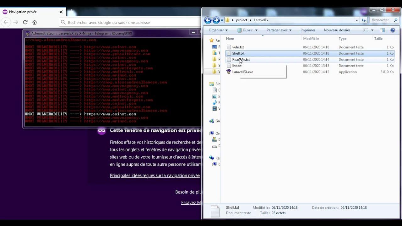 LaravelEX Bot Auto-Exploit&Upload Shell | 2020 - YouTube