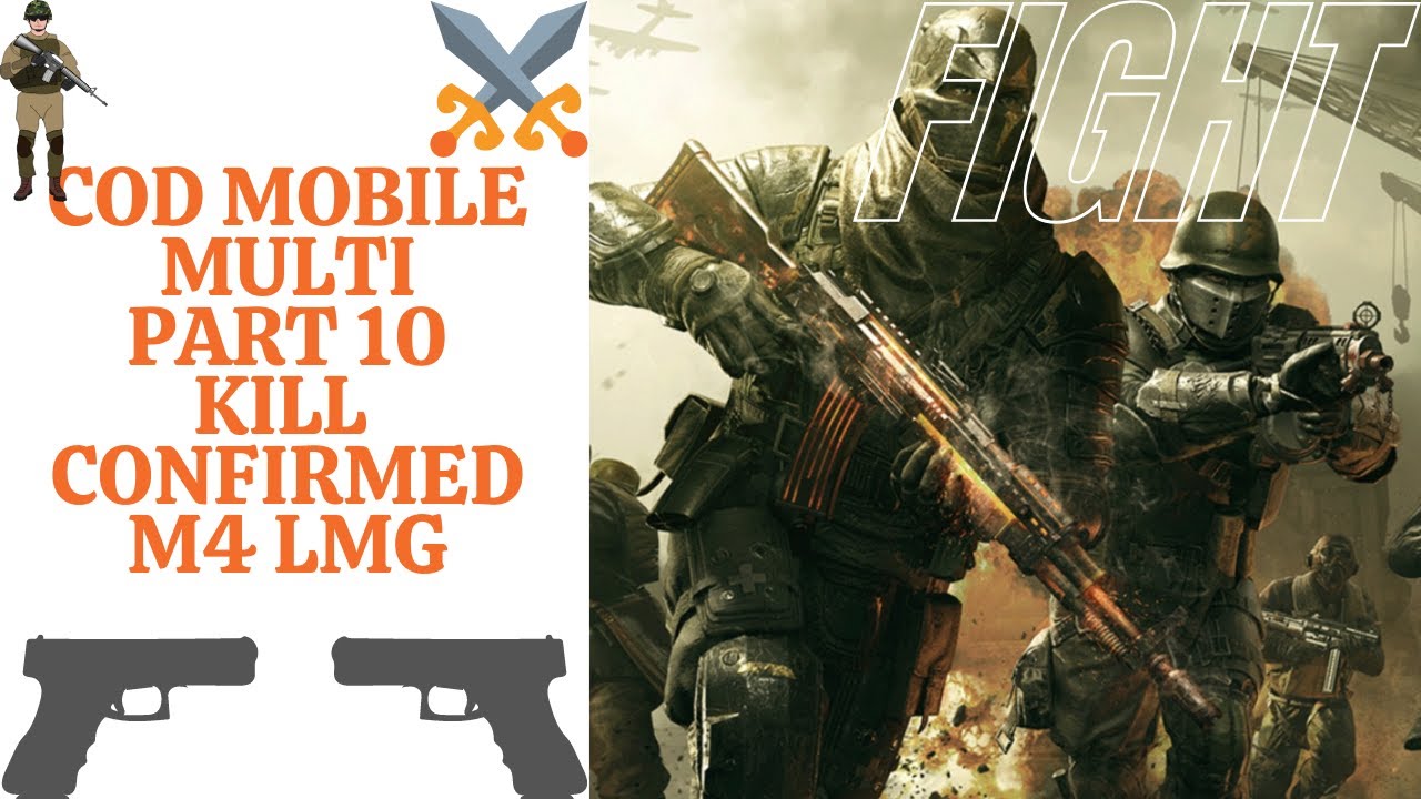 Call of Duty Mobile - Gameplay - M4 LMG - Kill Confirmed - Classic Red ...