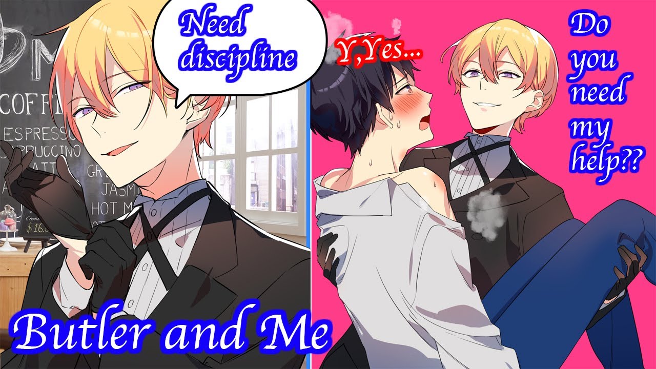【BL Anime】What will happen if the Butler cafe waiter and the customer ...