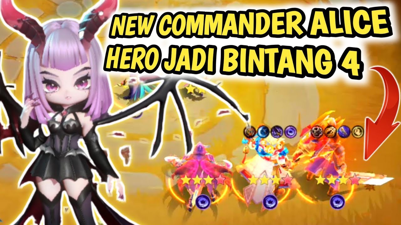 NEW UPDATE GAMEPLAY COMMANDER ALICE | CARA BERMAIN COMMANDER ALICE # ...